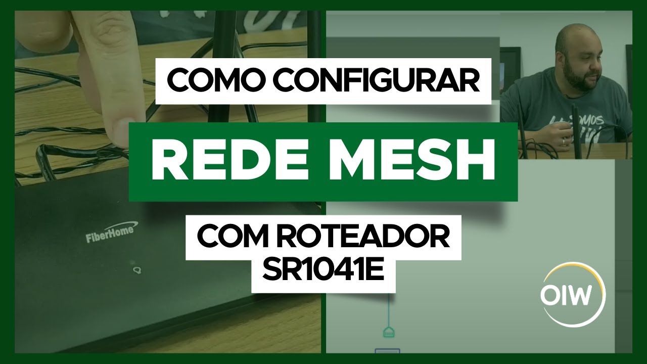 Configuramos uma Rede Mesh utilizando o Roteador SR1041E - YouTube