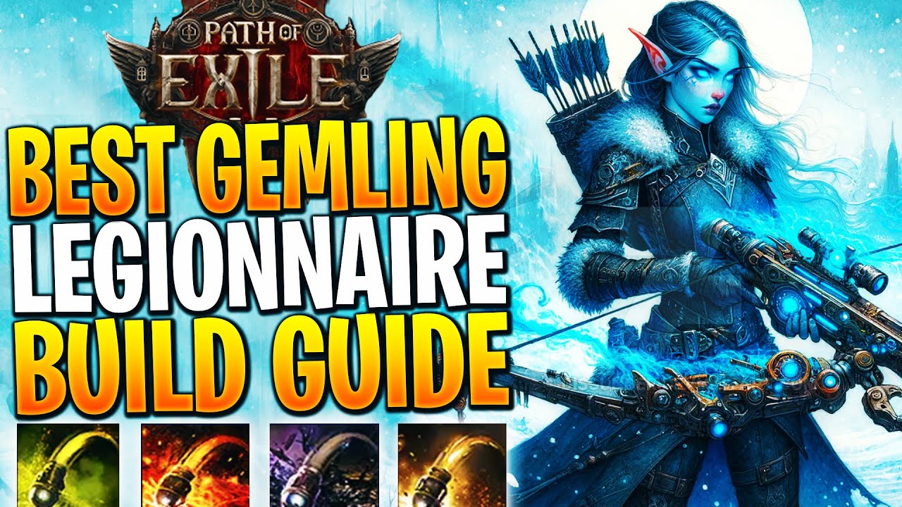 ONE SHOT GEMLING LEGIONNAIRE BUILD! Path of Exile 2 Gemling Legionnaire Build Guide - YouTube