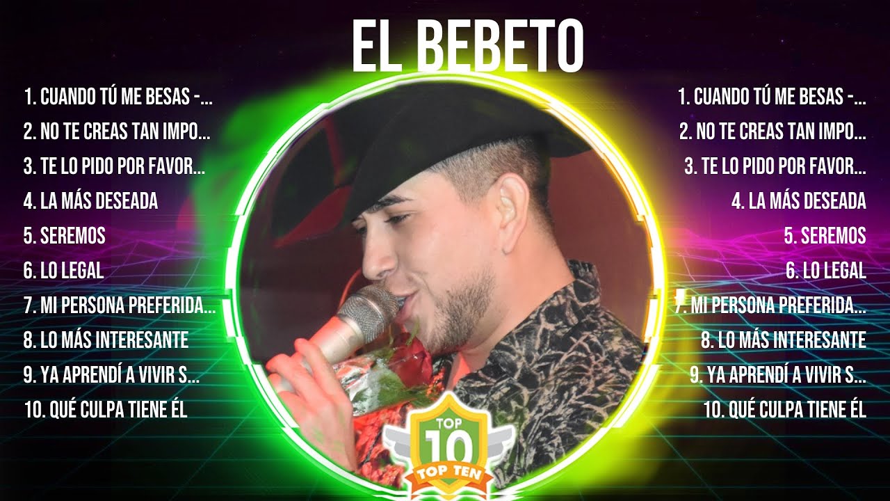 El Bebeto ~ Românticas Álbum Completo 10 Grandes Sucessos - YouTube