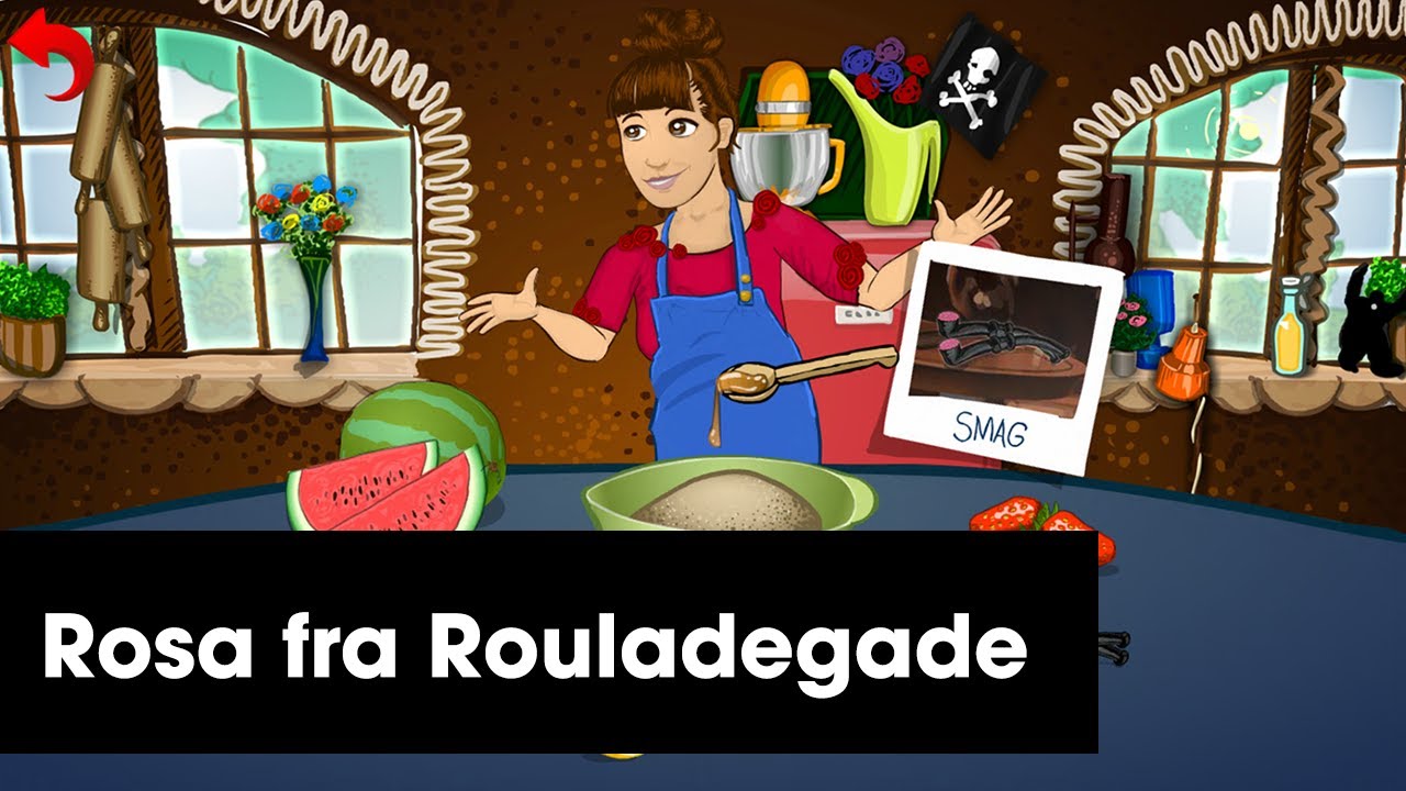 Rosa fra Rouladegade Spil til Ramasjang Appen - YouTube