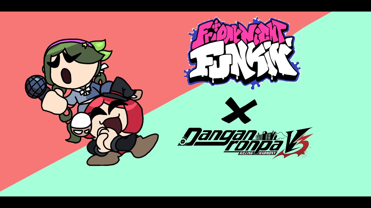 Himiko & Tenko Danagrnonpa Mod [FRIDAY NIGHT FUNKIN MOD] - YouTube