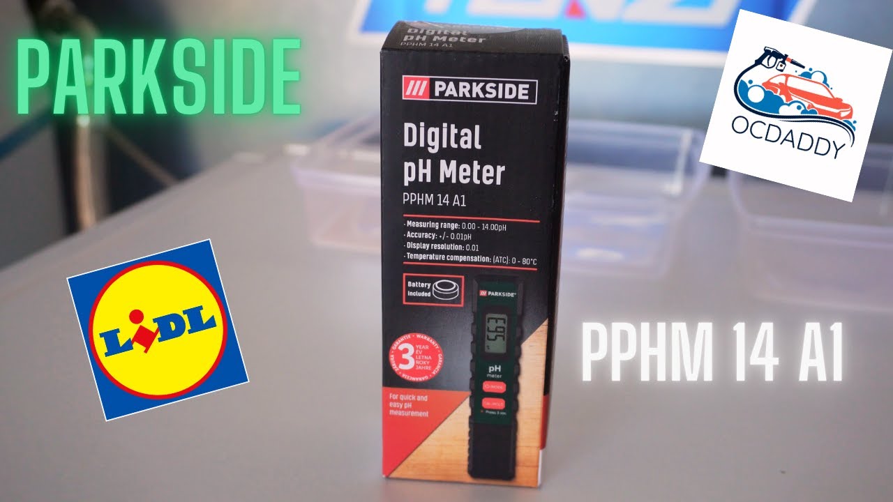 Parkside PPHM 14 A1 (digital pH meter) test - EN - YouTube