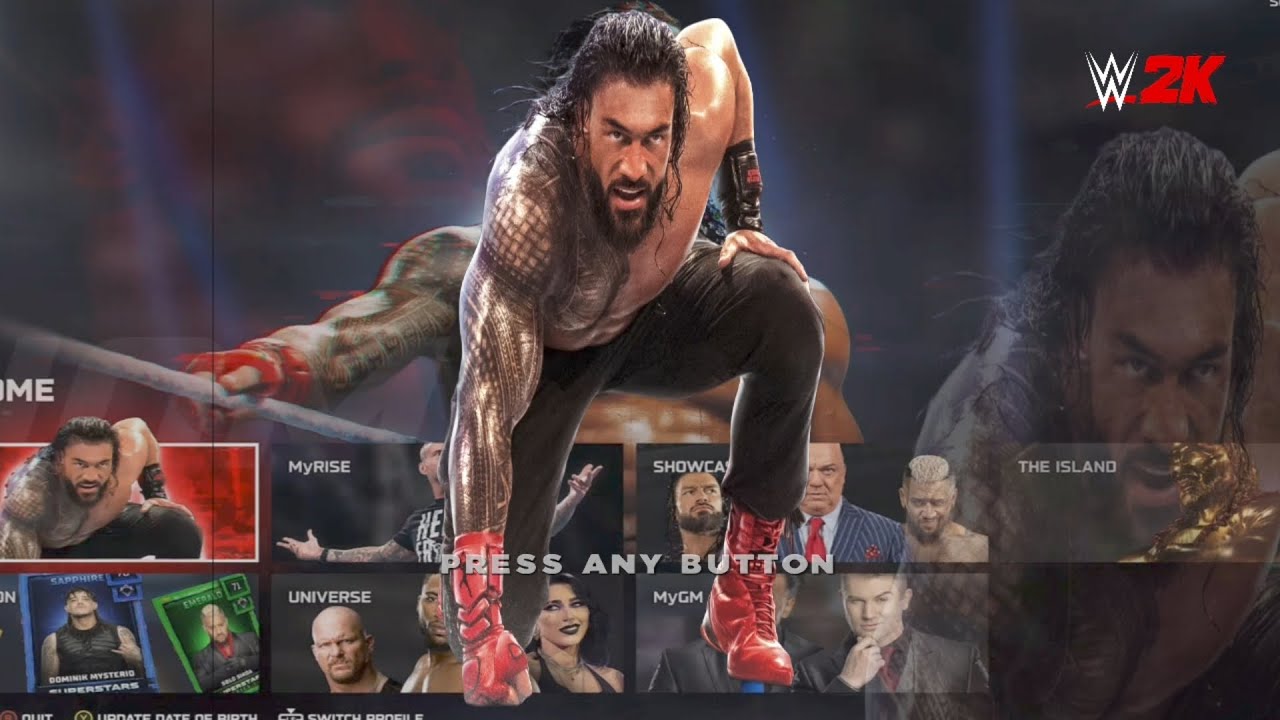 WWE 2K25 Wii On Android | My Game Play - YouTube