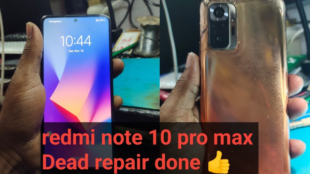 redmi note 10 pro max Dead solution 100%working - YouTube