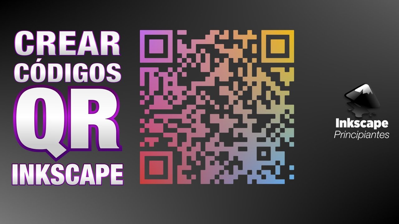 Generar Códigos QR con Inkscape TUTORIAL Principiantes - YouTube