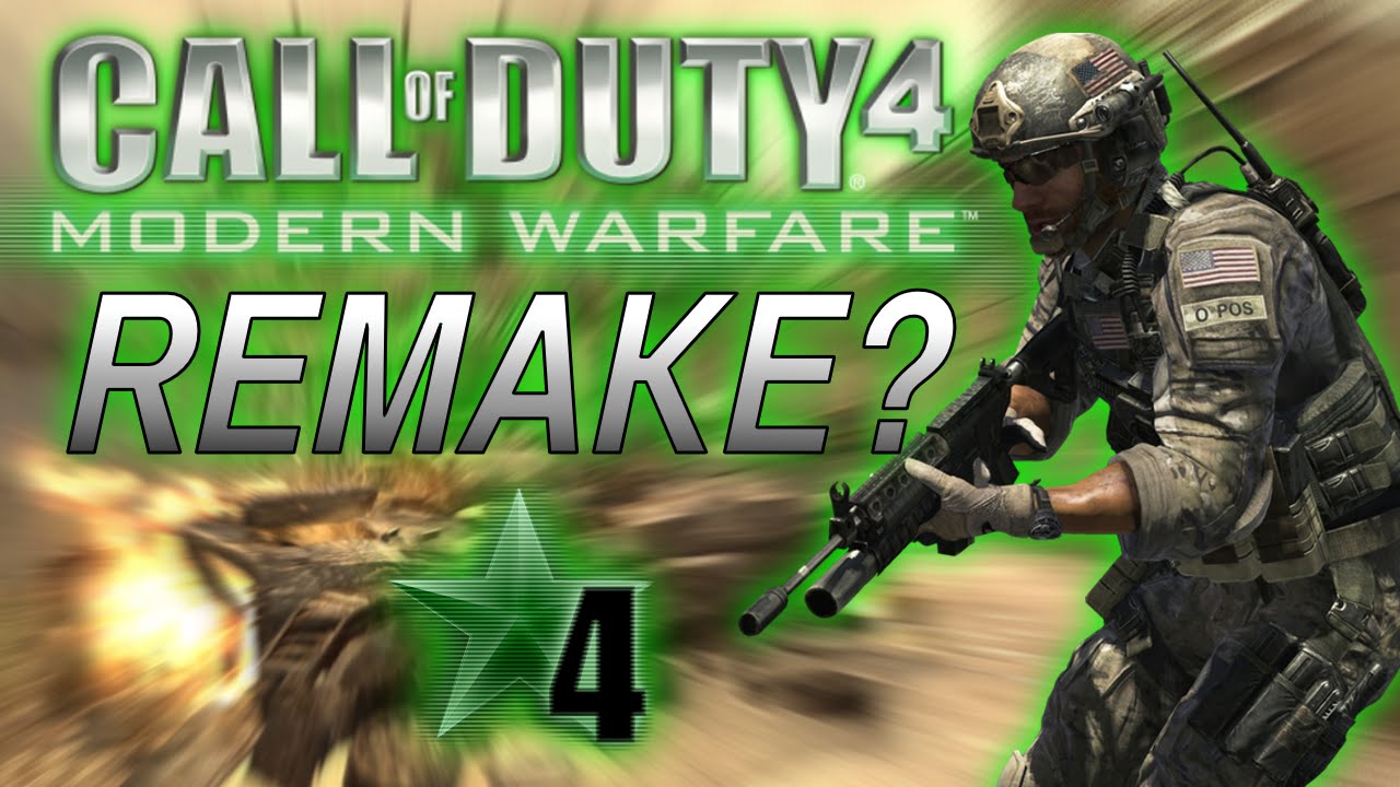 Call Of Duty 4 Remake? - Call of Duty 4 Gameplay Commentay - YouTube