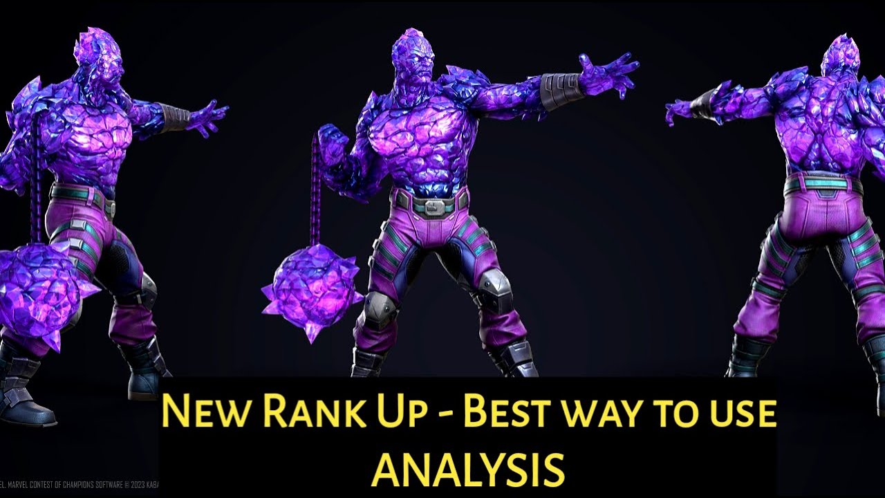 New Rank Up - Absorbing Man Analysis - Best Way to Use | Marvel Contest ...