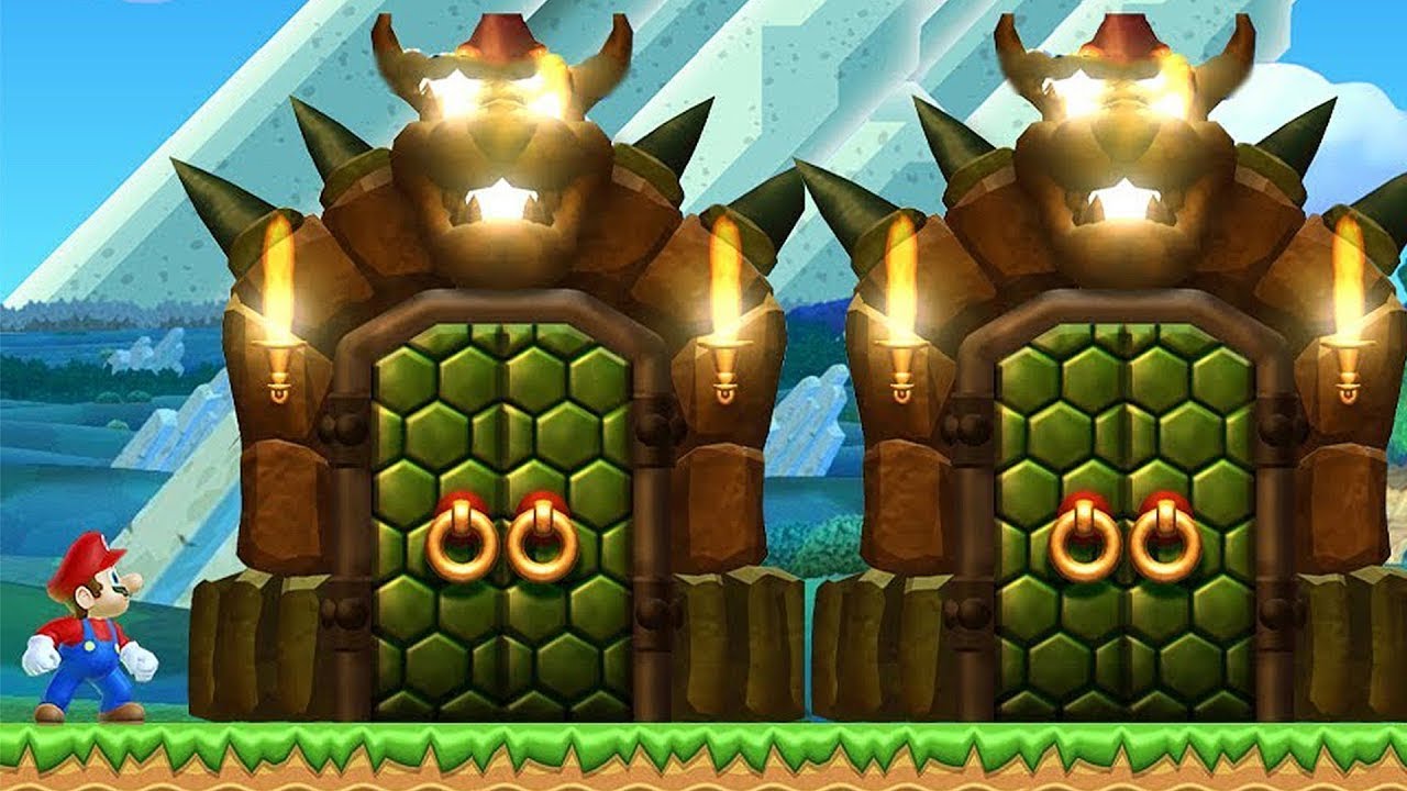 New Super Mario Bros. U Deluxe - Secret Final Boss Fight & Dark Bowser ...