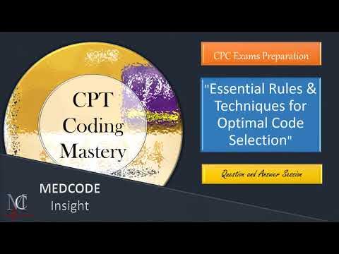 Cpt Coding Essential Rules & Techniques - YouTube