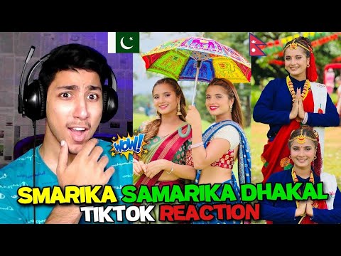 Pakistani React on Nepali | Smarika Samarika Dhakal TikTok Videos | Maadi Reacts - YouTube