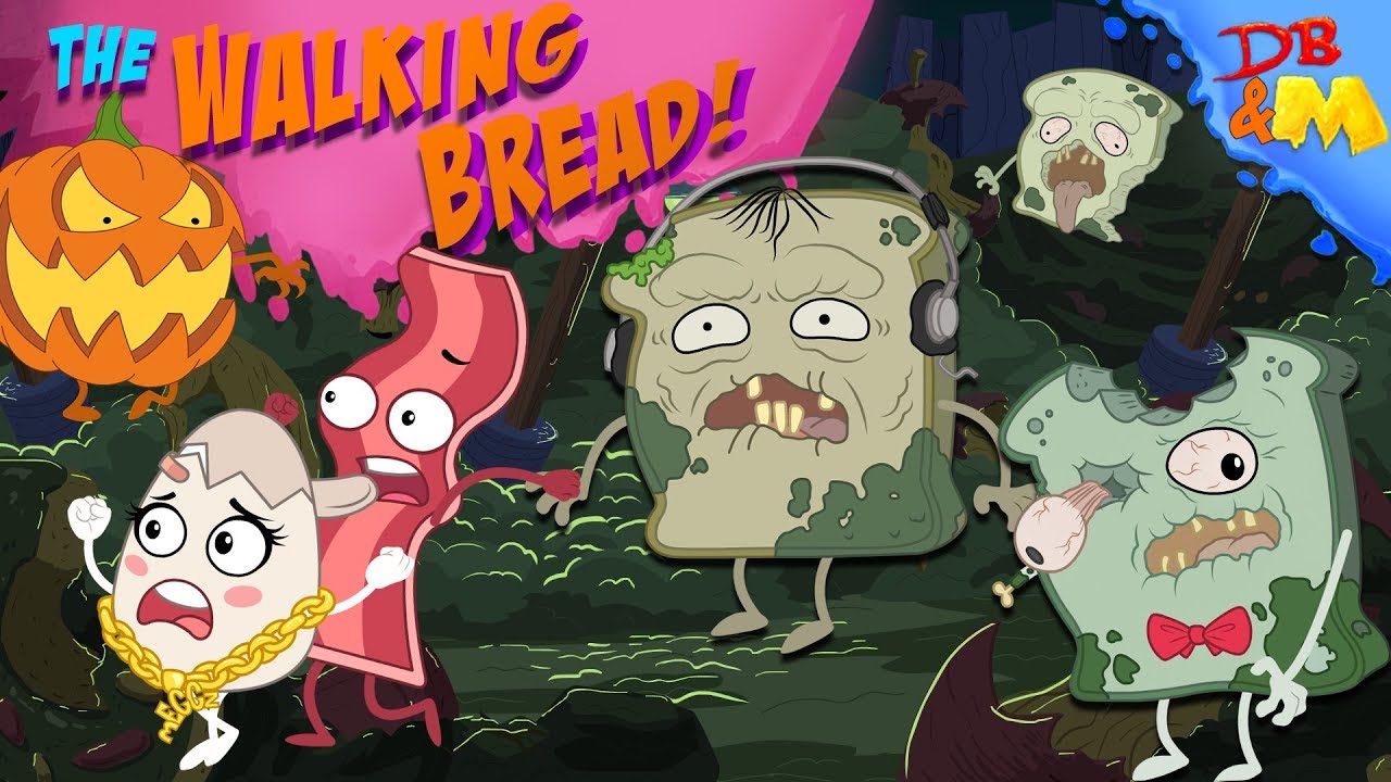 THE WALKING BREAD ZOMBIES! (Derpy Bacon & mEGGz Episode 7) - YouTube