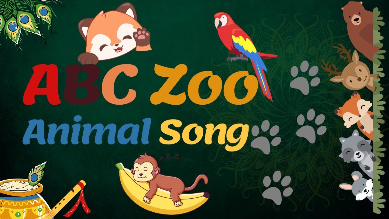 Phonics Animals Song | "Alphabet Animals" | Cartoon Animals Learn ABC ...
