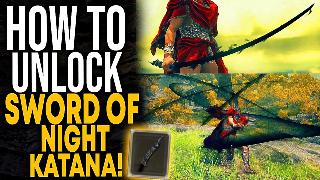 Elden Ring How To Get SWORD OF NIGHT Katana - Full Ymir & Jolan ...