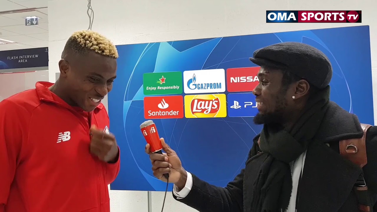 Victor Osimhen speaks on Lille's Champions League hopes. - YouTube