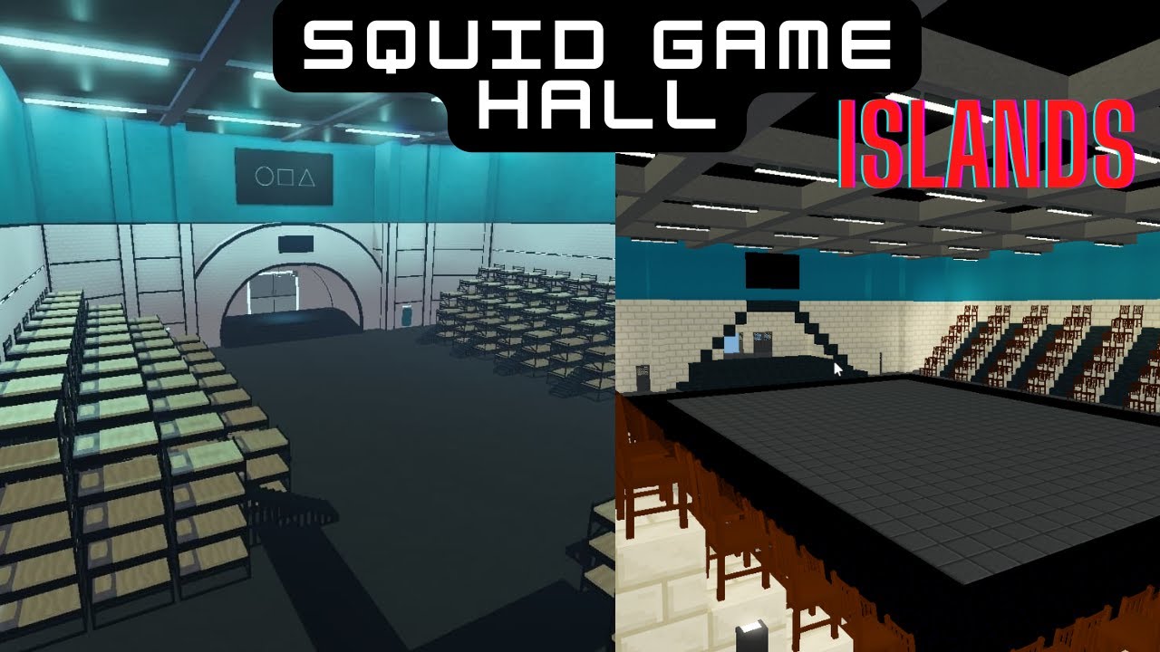 Building a SQUID GAME HALL - CONTEST ANOUNCED - Islands - Roblox - YouTube