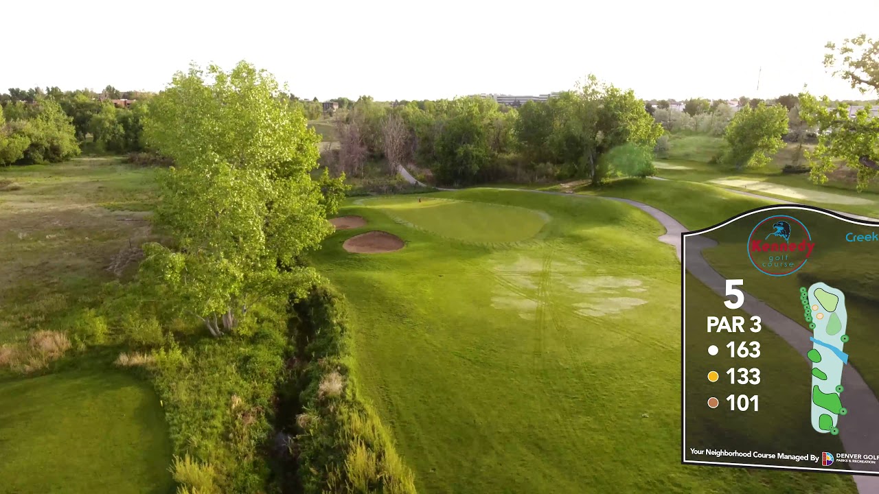 Kennedy Golf Course | Creek Hole #5 - Denver Golf - YouTube