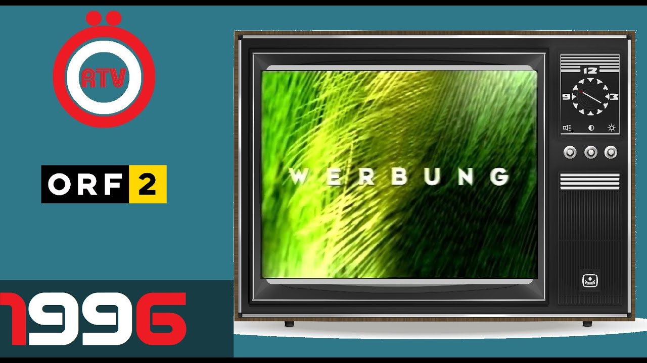 ORF 2 - Werbung (13.9.1996) - YouTube