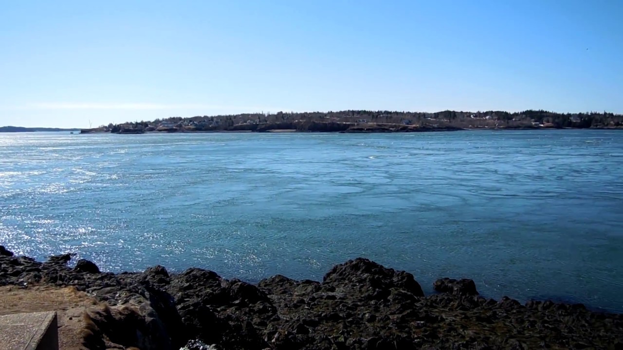 Old Sow Tidal Whirlpool at Deer Island - YouTube