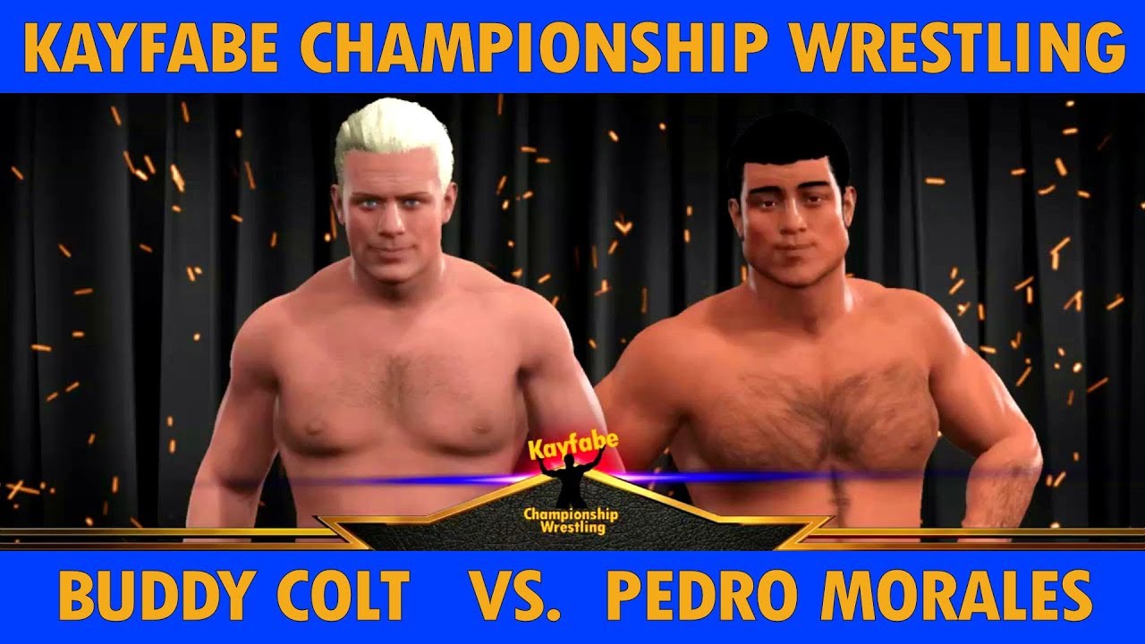 WWE 2K17 - Buddy Colt vs. Pedro Morales - YouTube