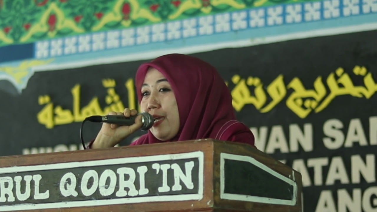 Sambutan Ketua Yayasan PPM Daarul - Qoori'in || HJ ENDOH MAHFUDZHOH ...