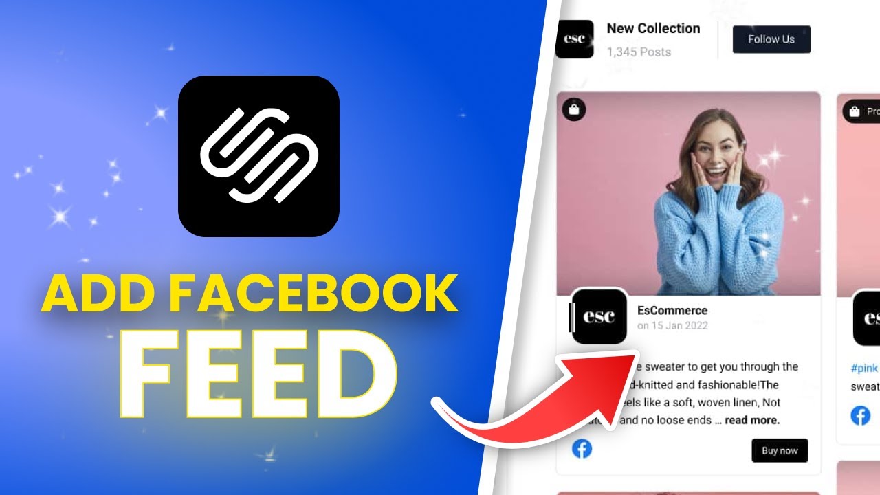 How to Add Facebook Feed to Squarespace (Full Guide) - YouTube