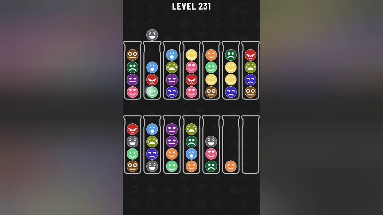 Ball Sort Puzzle Level 231/232/233/234/235 NO Extra Tube 1080p - YouTube