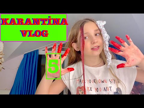 Korona Karantina Günlükleri Vlog 5. Ecrin Su Çoban