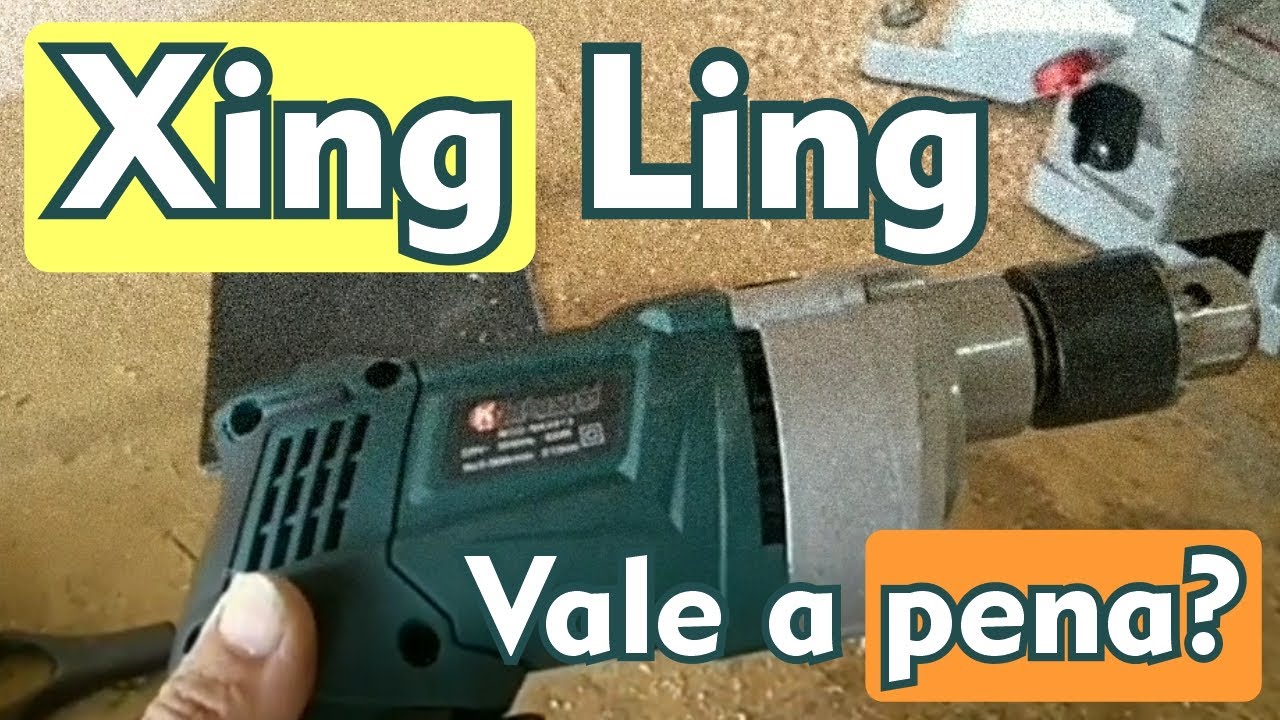 Não compra furadeira da china (Xing Ling) antes de ver se realmente ...