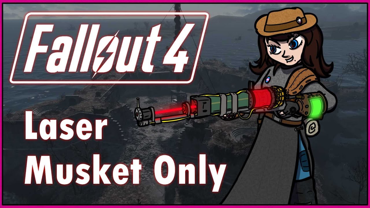 Beating Fallout 4 with only a Laser Musket - YouTube