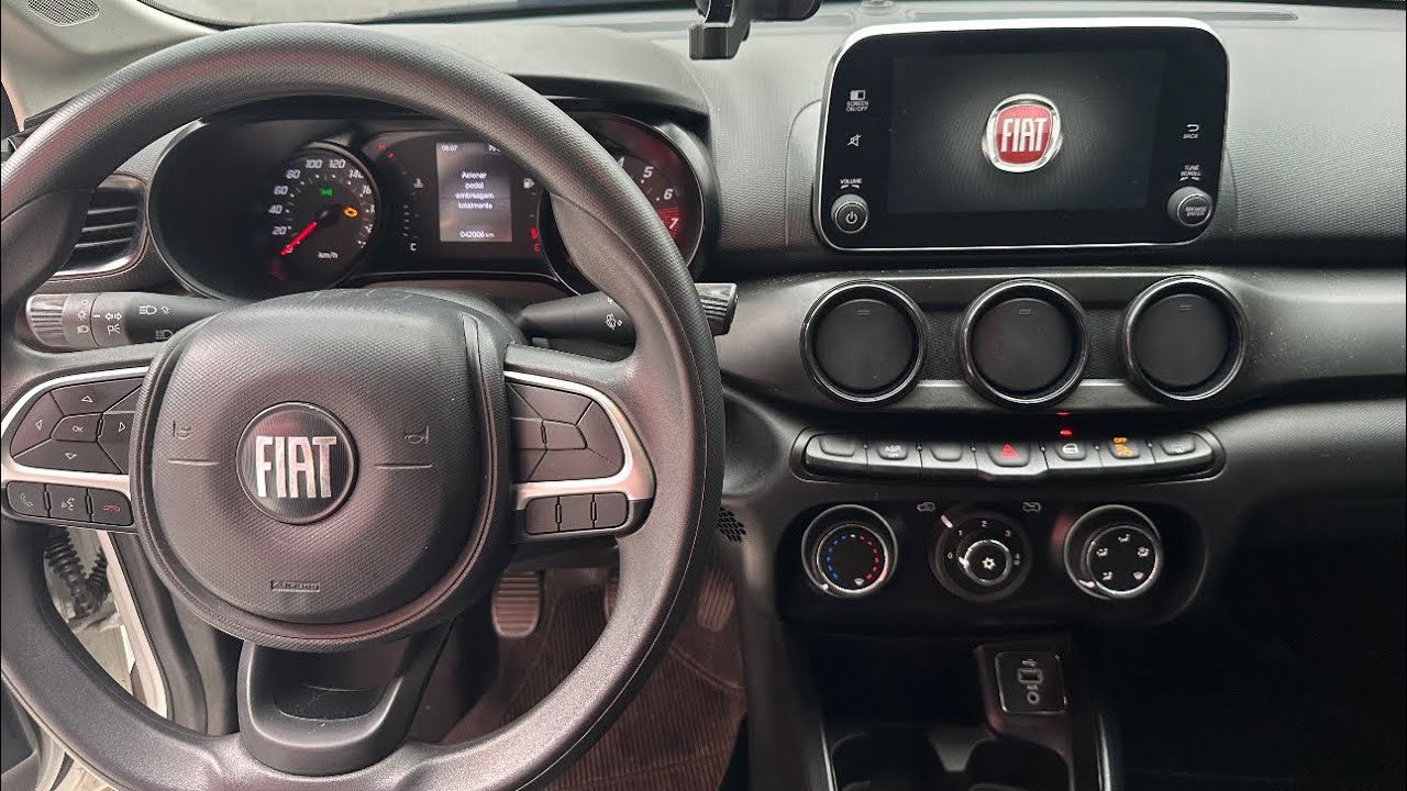 Instalação mídia original Fiat Argo +volante multifuncional +câmera ...