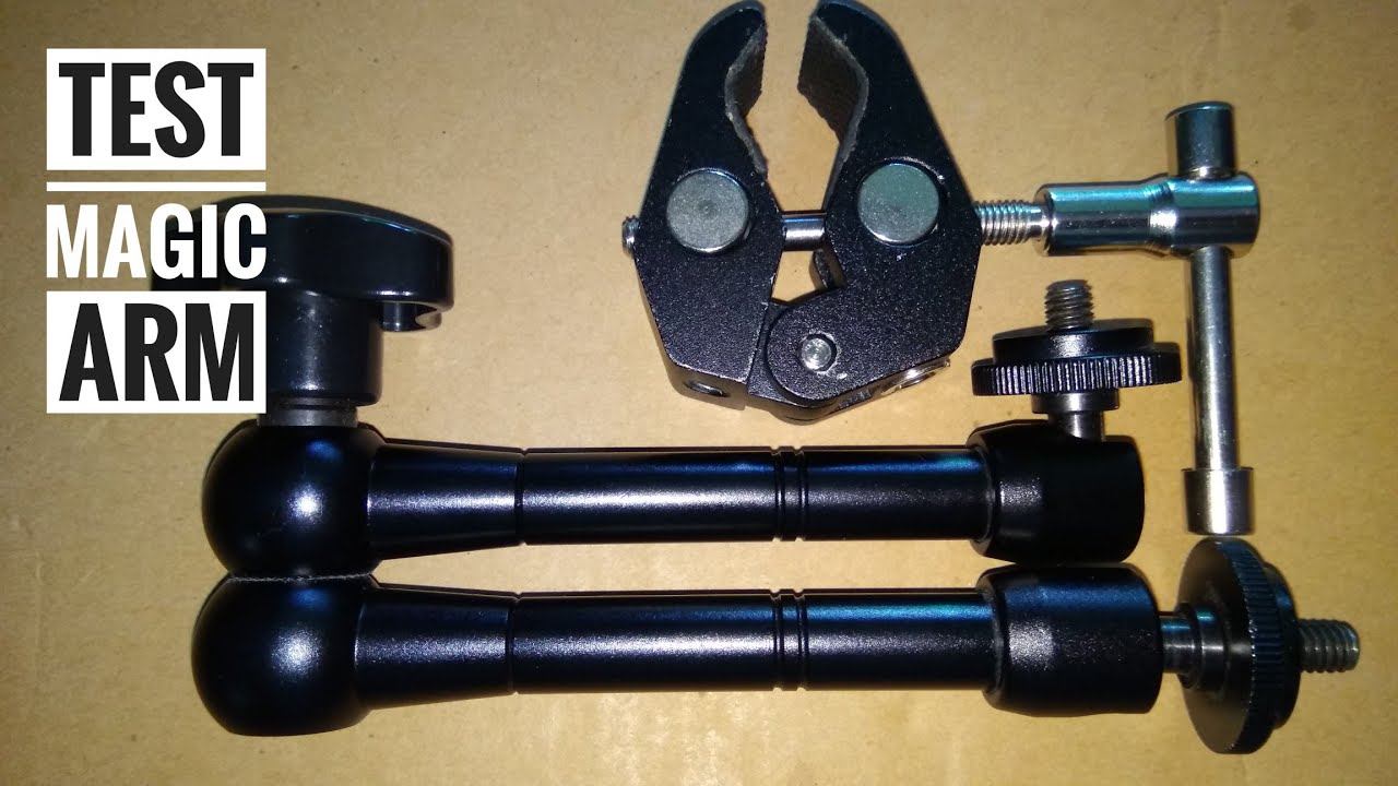 review MAGIC ARM & super clamp - YouTube
