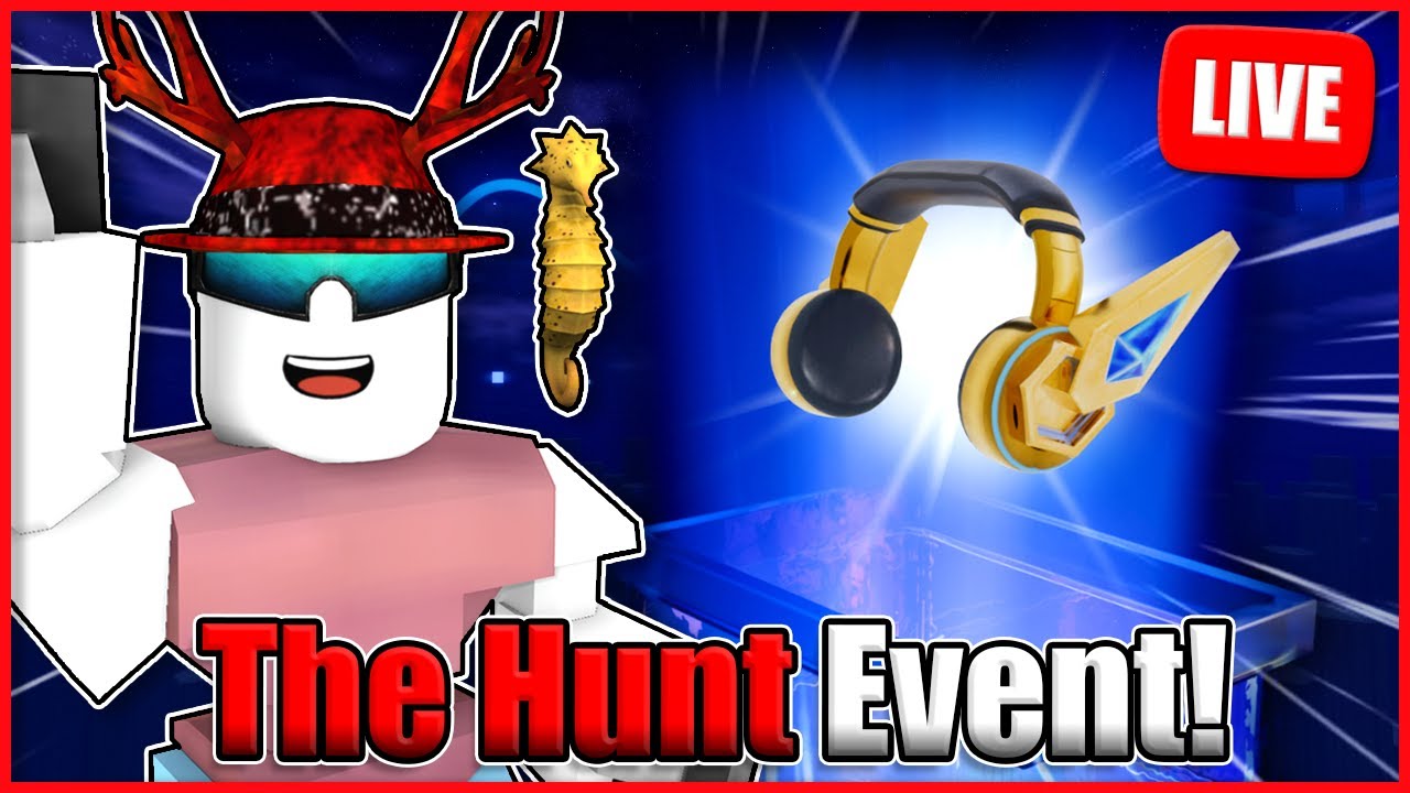 DAY 1 OF THE HUNT EVENT! | Playing Roblox The Hunt Event - YouTube