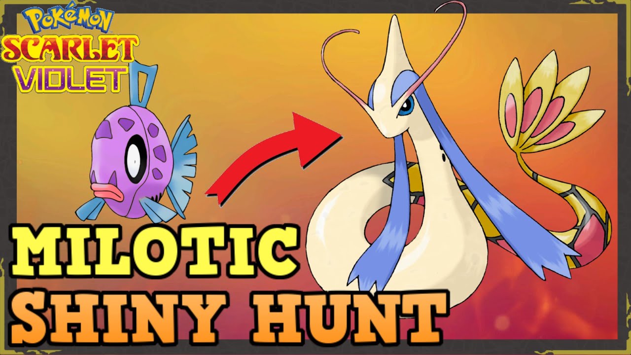 BUSCANDO a MILOTIC SHINY con MÉTODO MASUDA! | Pokémon Scarlet Violet ...