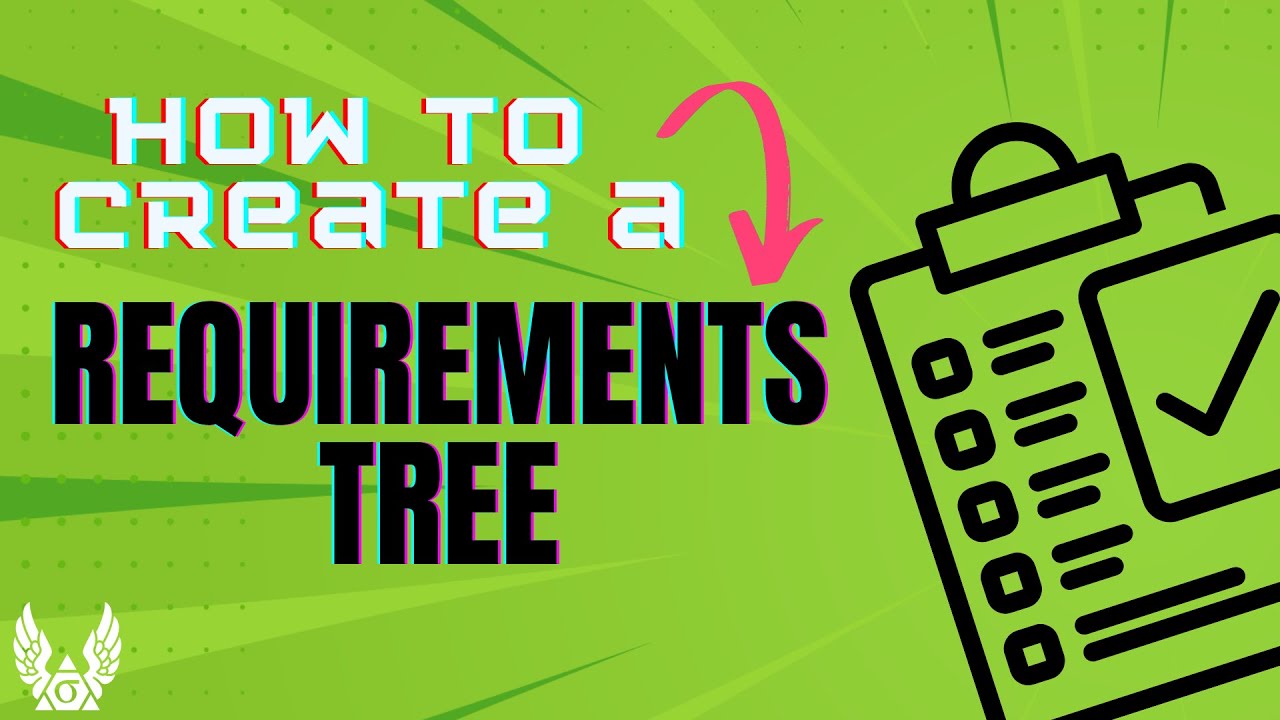 How to Create a Requirements Tree with Flying Logic - YouTube