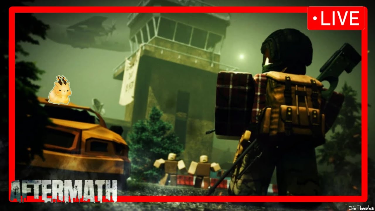 🔴𝐋𝐈𝐕𝐄 Roblox Aftermath : Free weekend ก็เล่นสักหน่อย #1 - YouTube