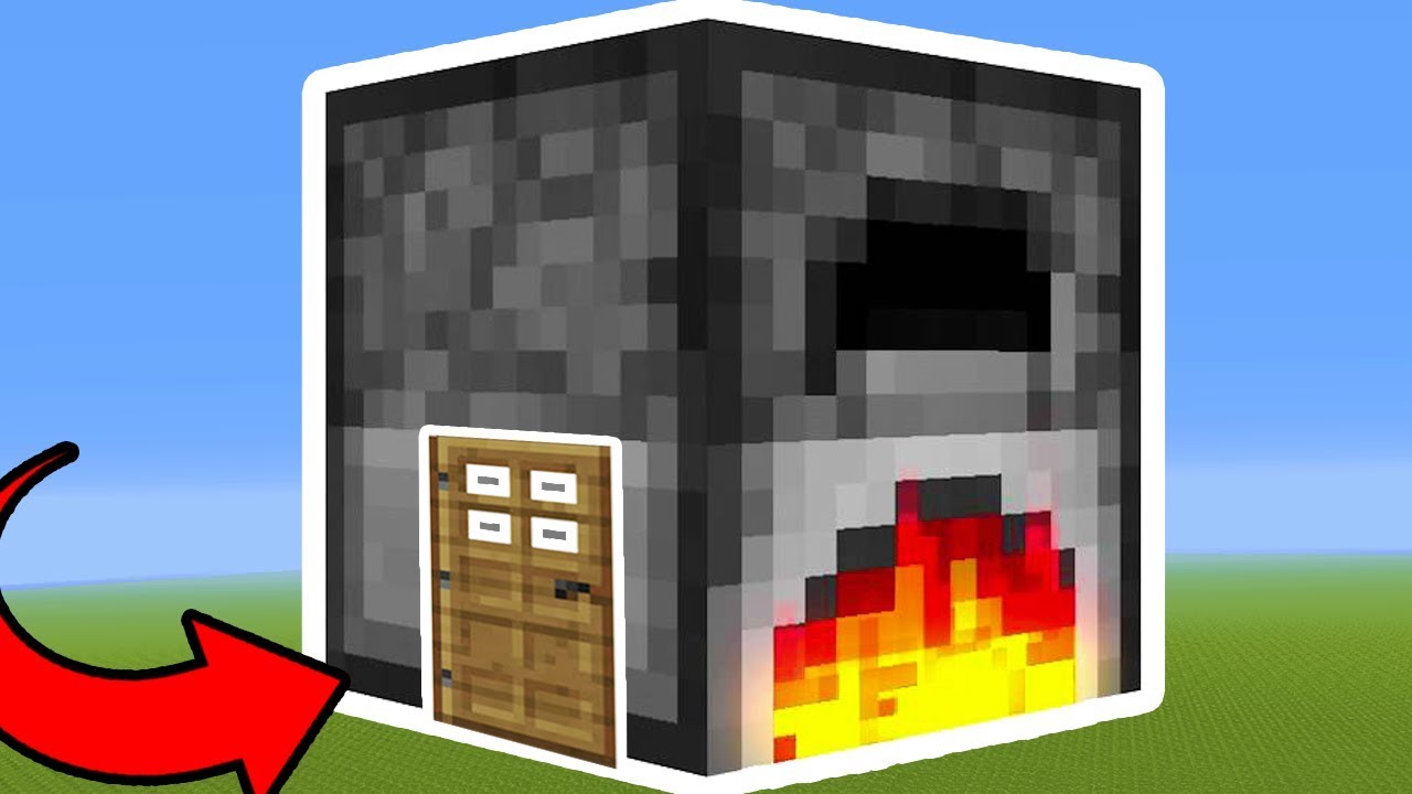 Minecraft Tutorial: How To Live Inside a Furnace In Minecraft "Furnace ...