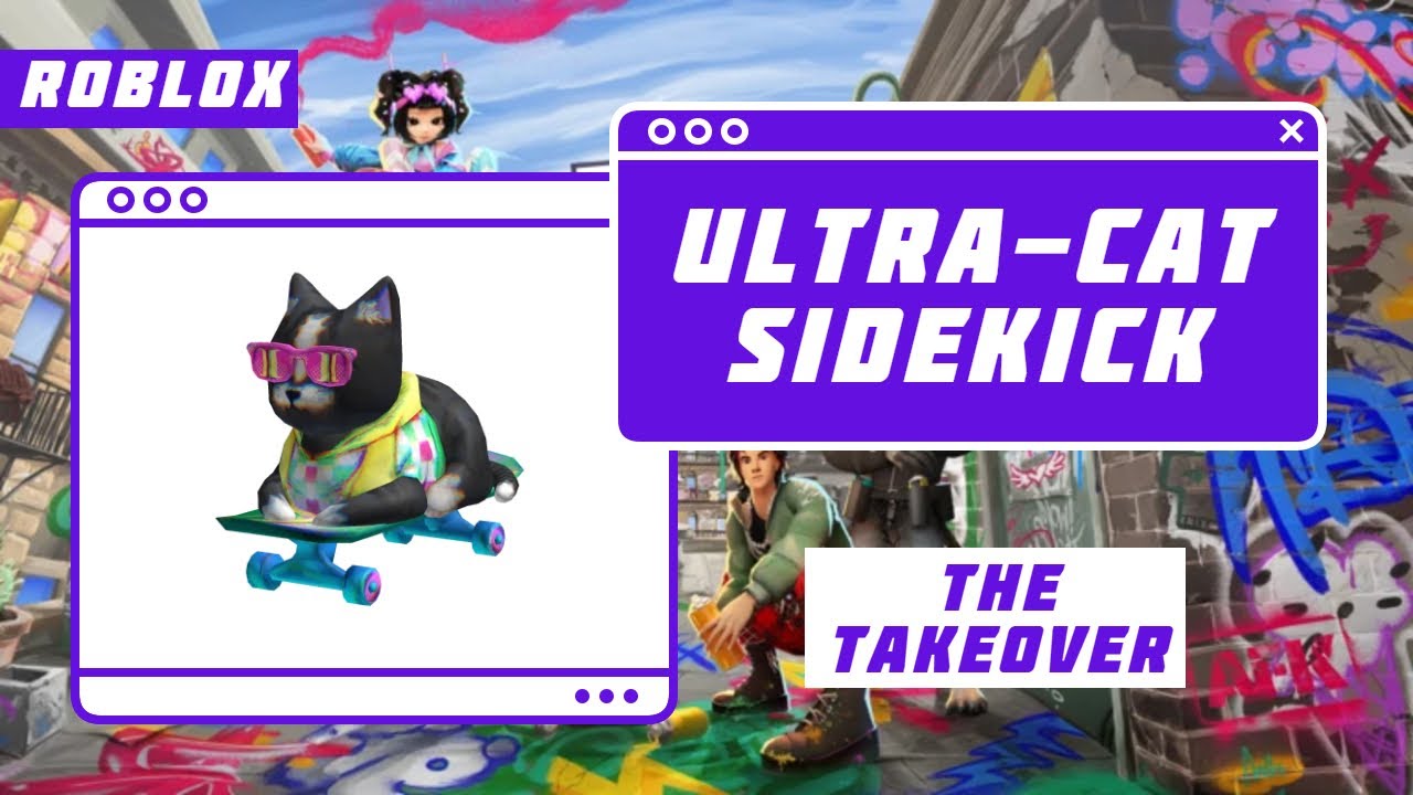 🐈How to get the 'Ultra-Cat Sidekick' | The Takeover | Roblox - YouTube