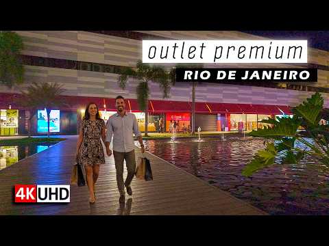 🇧🇷 Rios bestes Outlet-Center? — Outlet Premium Rio Rundgang 【 4K UHD 】