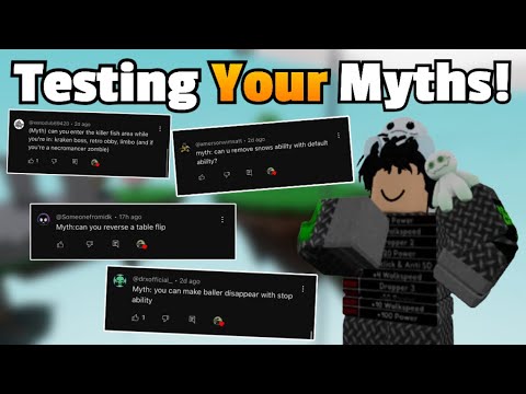 Testing YOUR MYTHS In Slap Battles! | SB Mythbusters - YouTube