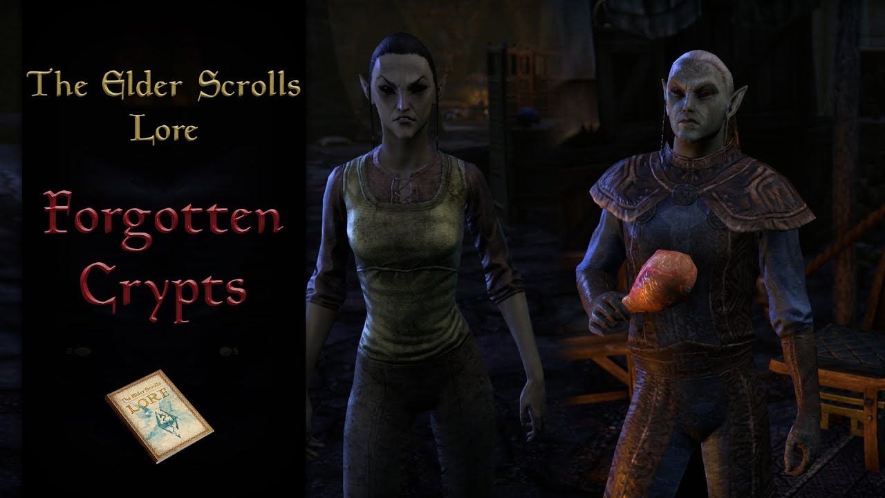 The Refugees of the Forgotten Crypts - The Elder Scrolls Lore - YouTube