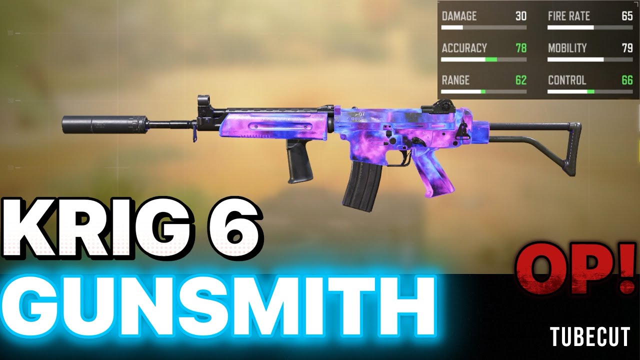 BEST KRIG 6 GUNSMITH CODM…(SEASON 7) - YouTube