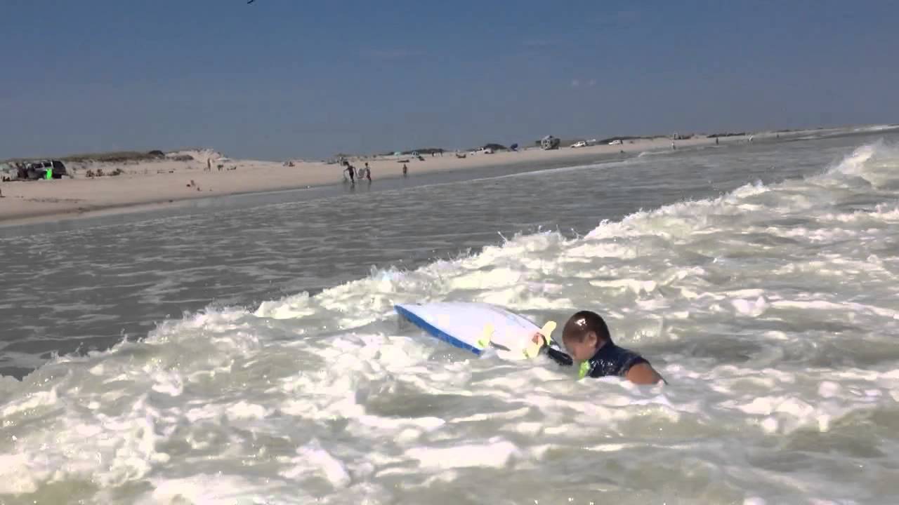 Jake island beach surf oh yeah - YouTube