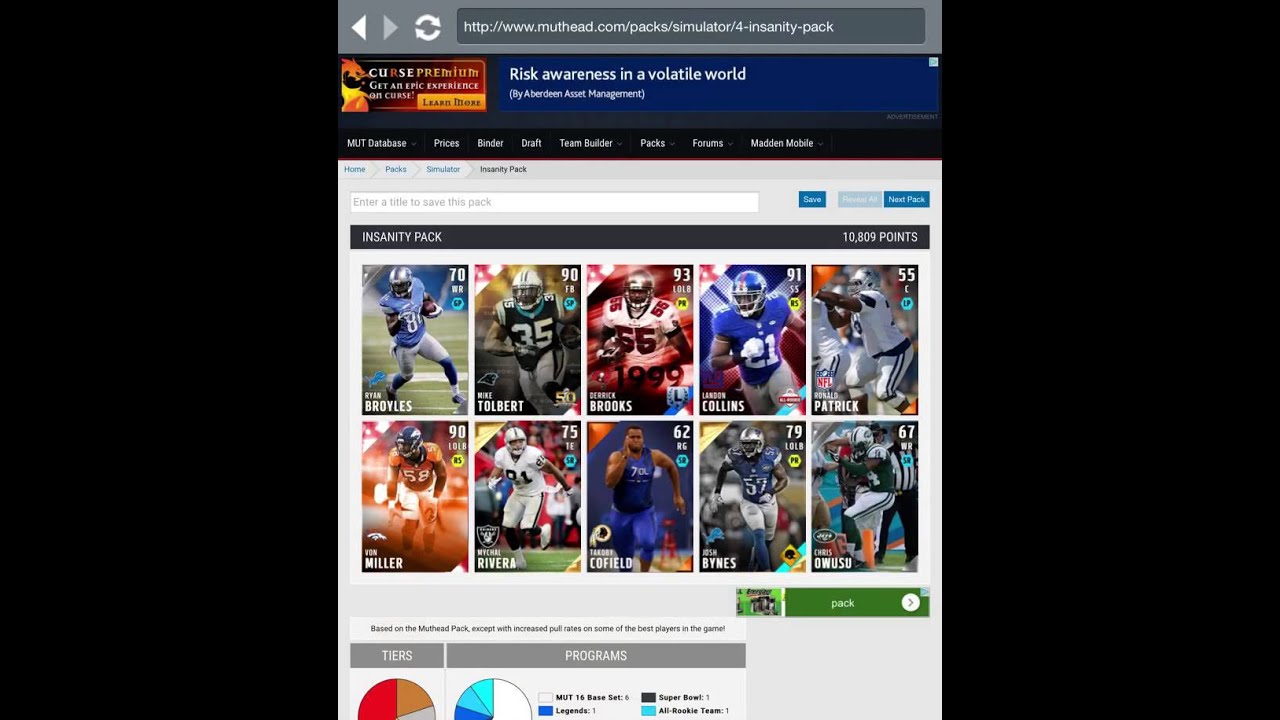 MUTHEAD INSANITY PACK OPENING!!!! - YouTube