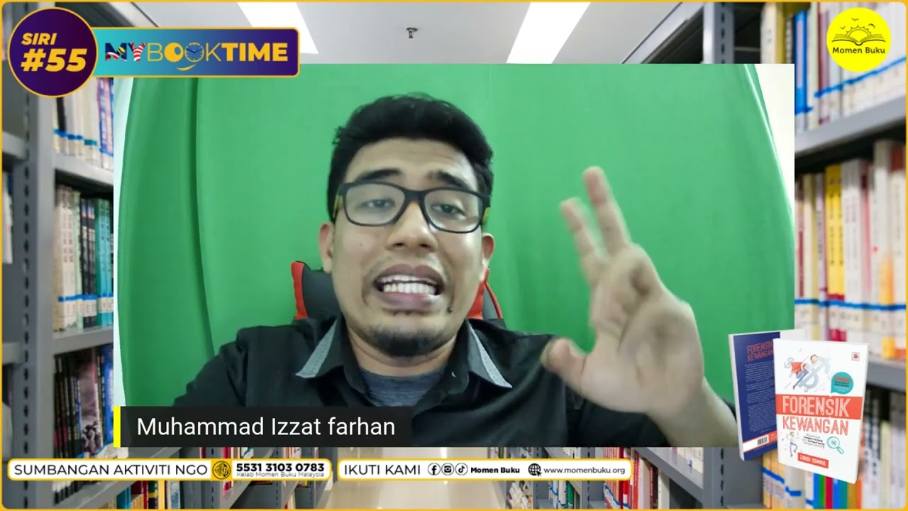 #MYBookTime 55 - Forensik Kewangan (Izzat Farhan) - YouTube
