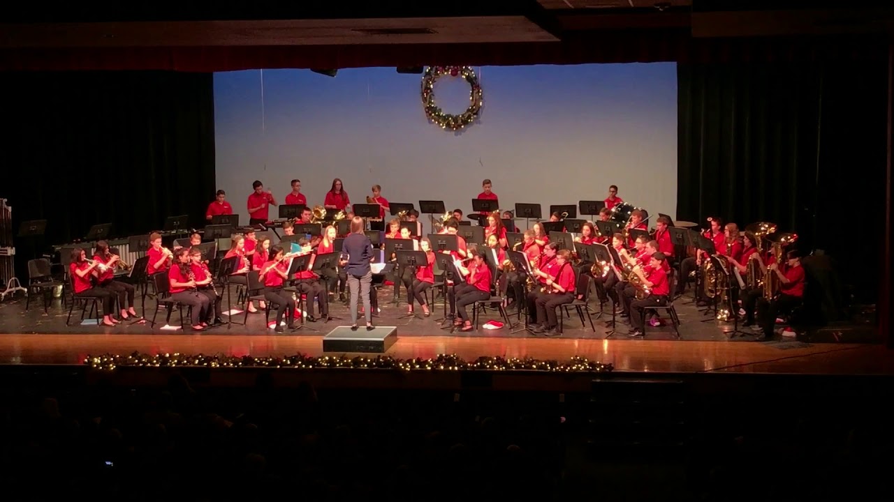 Canfield Village Middle School 7th Grade Band Holiday Concert 12.12.17 ...