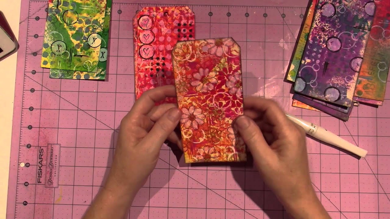 New Camera Setup and Project Share with Dylusions Sprays - YouTube