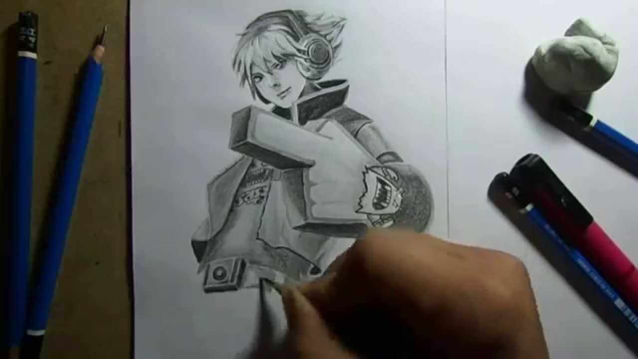 League Of Legends Ezreal Drawing