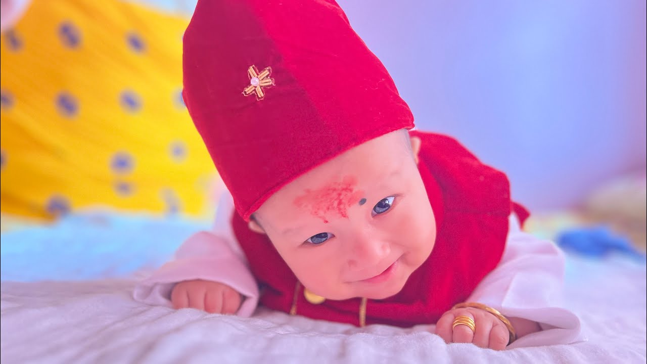 Evan’s happy weaning ceremony🎊 #annaprasanna #nepaliculture #youtube # ...