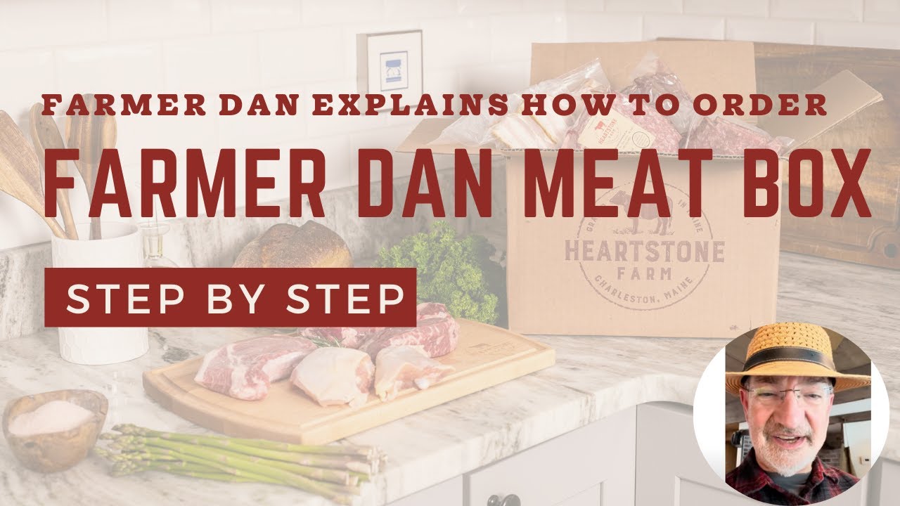 How To Order The Farmer Dan Meat Box - YouTube