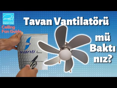 Bu Videoyu İzlemeden Tavan Vantilatörü Almayın